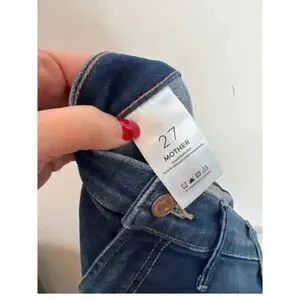 MOTHER | Jeans | New Mother The Patch Pocket Insider Flood High Rise ...